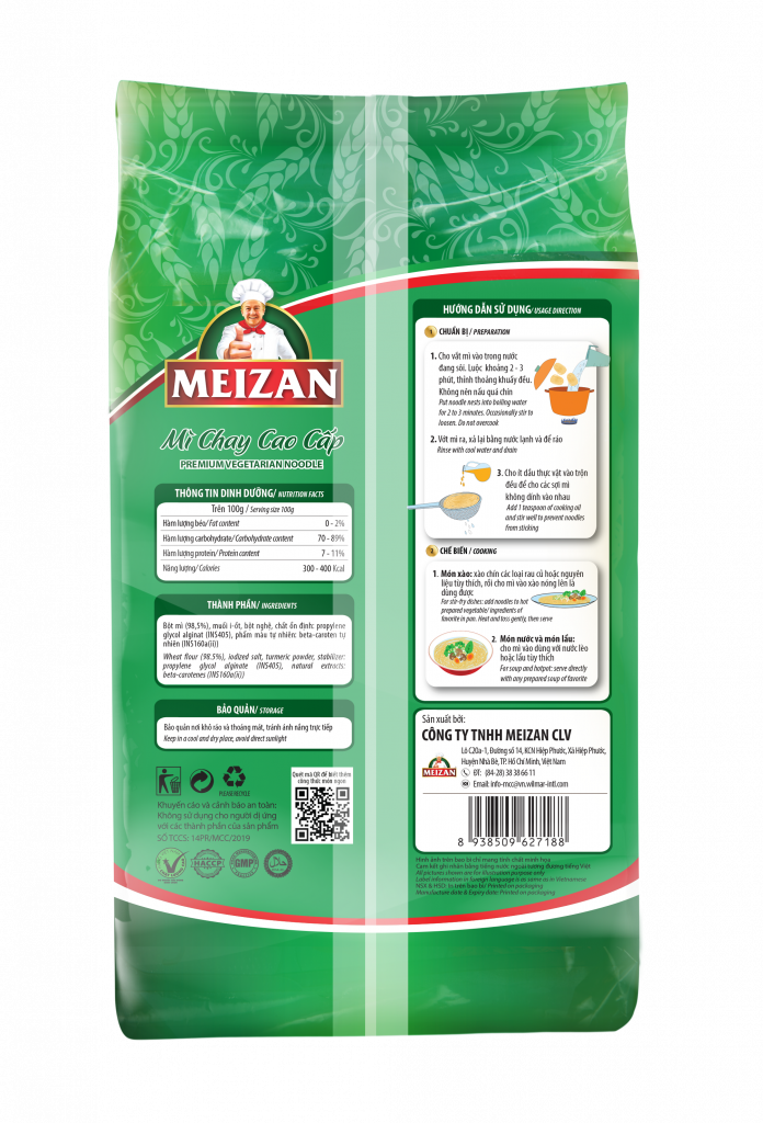 Meizan Premium Vegetarian Noodle - Meizan
